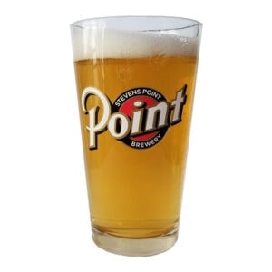 Point Bullseye Pint Glass | Stevens Point Brewery